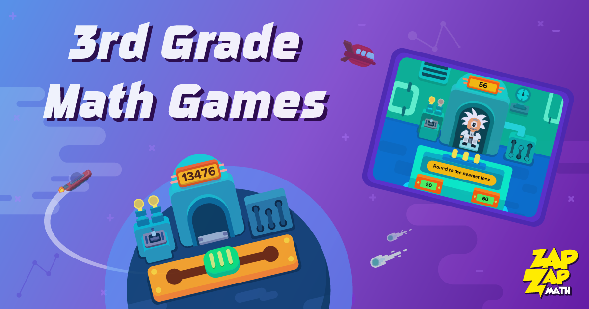 3rd grade math games | Zapzapmath